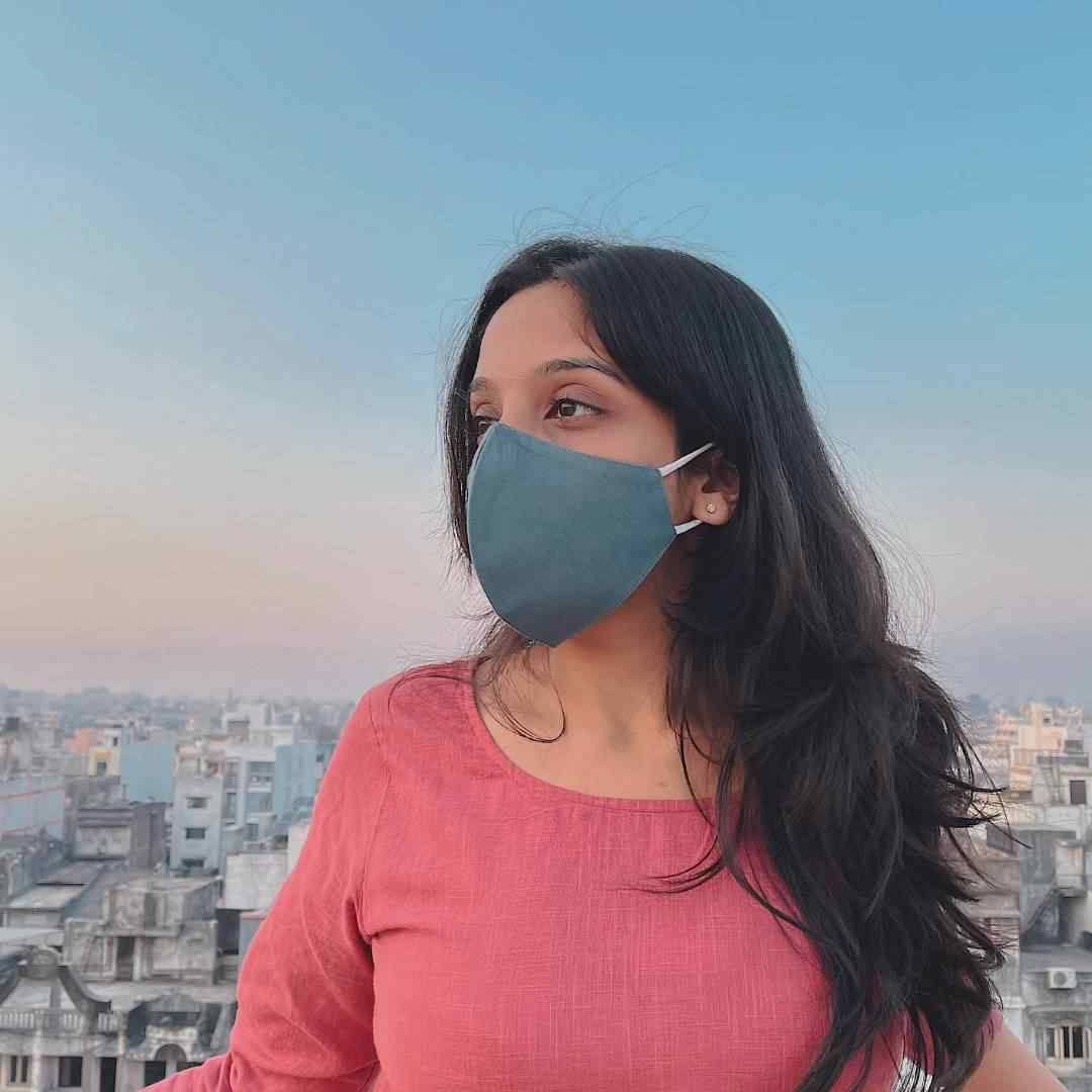 Face Masks For Women Buy Online | Fabric Pandit